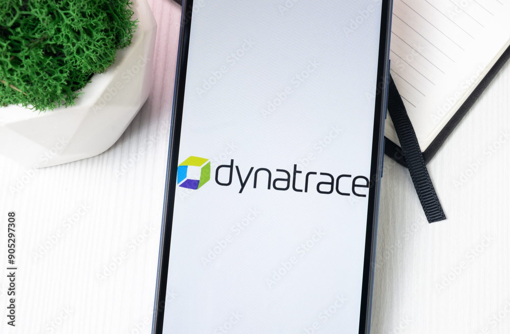 New York, USA - 21 June 2024: Dynatrace Logo on Phone Screen, App or ...