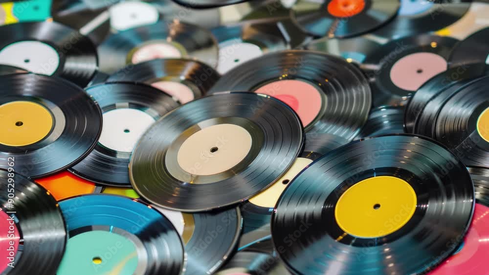 Animated video background with seamless loop movement of different ...