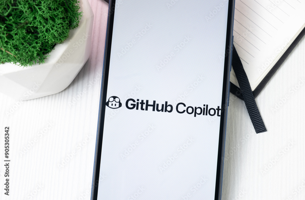 New York, USA - 21 June 2024: GitHub Copilot Logo on Phone Screen, App ...