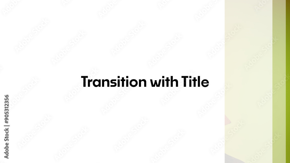Transitions with Titles Stock Template | Adobe Stock