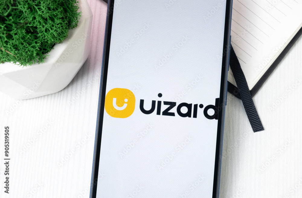 New York, USA - 21 June 2024: uizard ai Logo on Phone Screen, App or ...