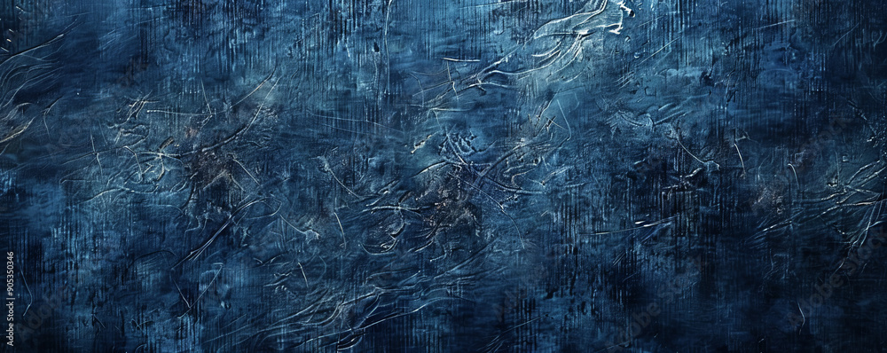 Rich navy blue backdrop with a distressed, worn texture, giving it a ...