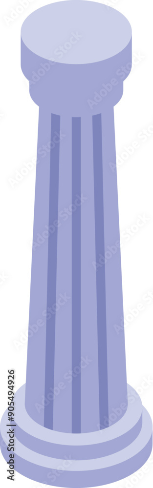 Ancient greek column standing tall, representing history and culture ...