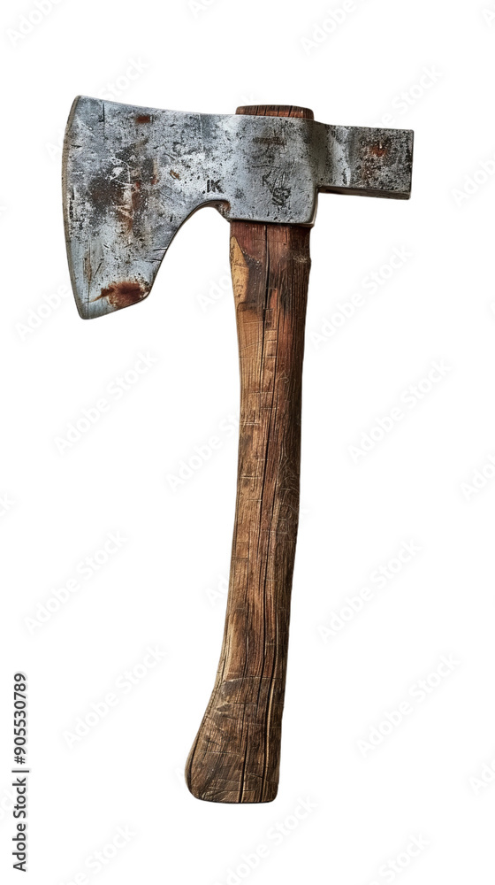 An axe, one of the types of melee weapons, transparent background Stock ...