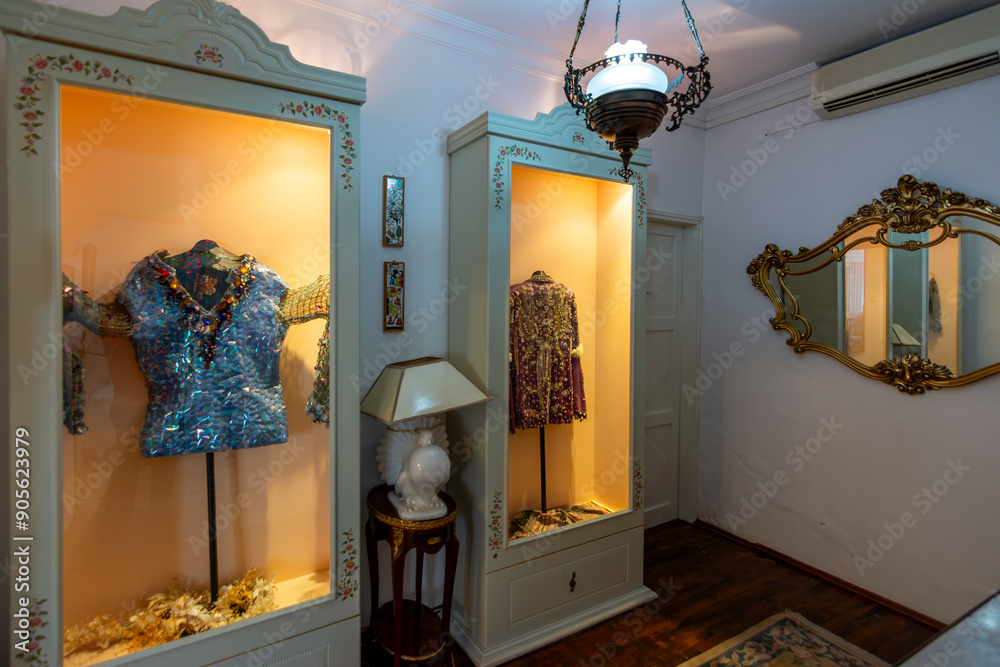 Bodrum, Turkey - June 21, 2017 : Zeki Muren Museum view in Bodrum. Zeki ...