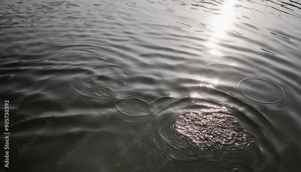 water texture with sun reflections on the water overlay effect for ...