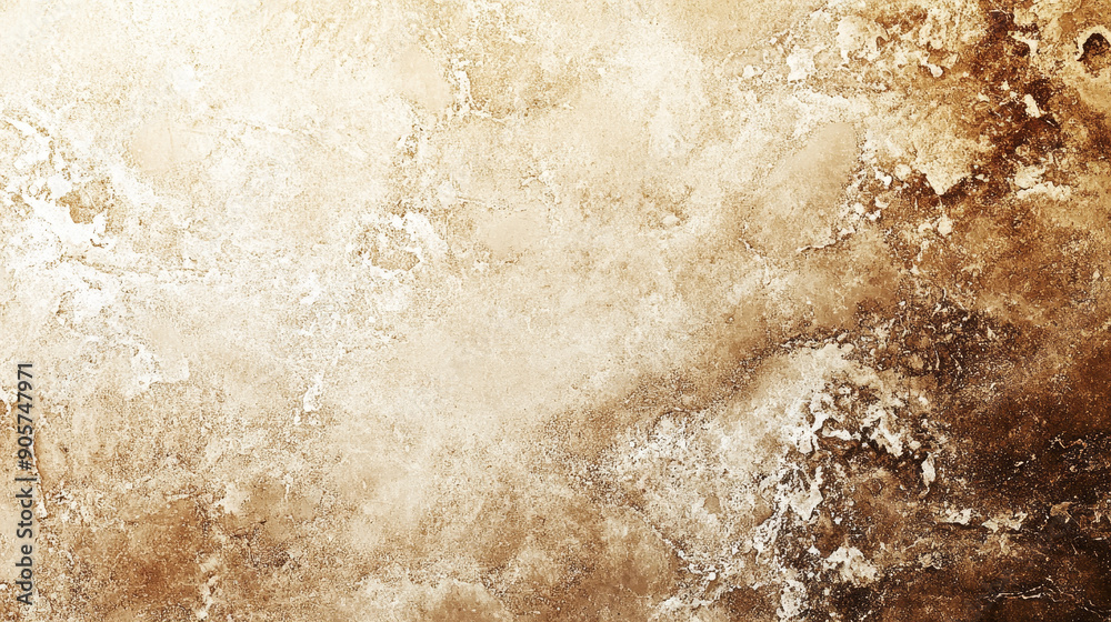 Modern brown limestone texture background with white light polished ...