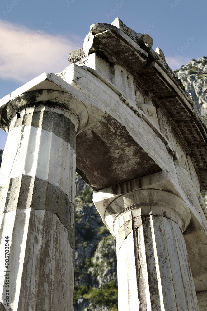 The Temple of Athena Pronaia is an architectural gem of the sanctuary ...