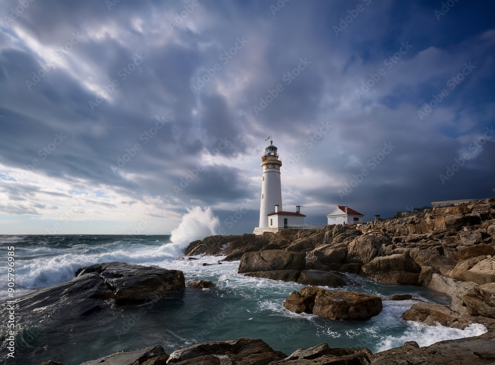 Amazing Summer Locations with Tropical Trees and Golden Beaches Stock ...