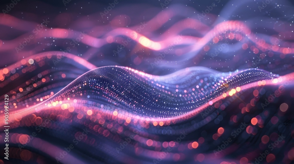 Ethereal Pulse Mesmerizing Meditative Visuals in Swirling Digital ...
