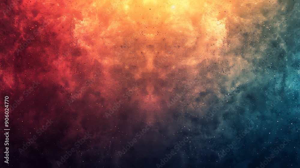 Grainy gradient with a vintage film texture overlay, adding a nostalgic ...