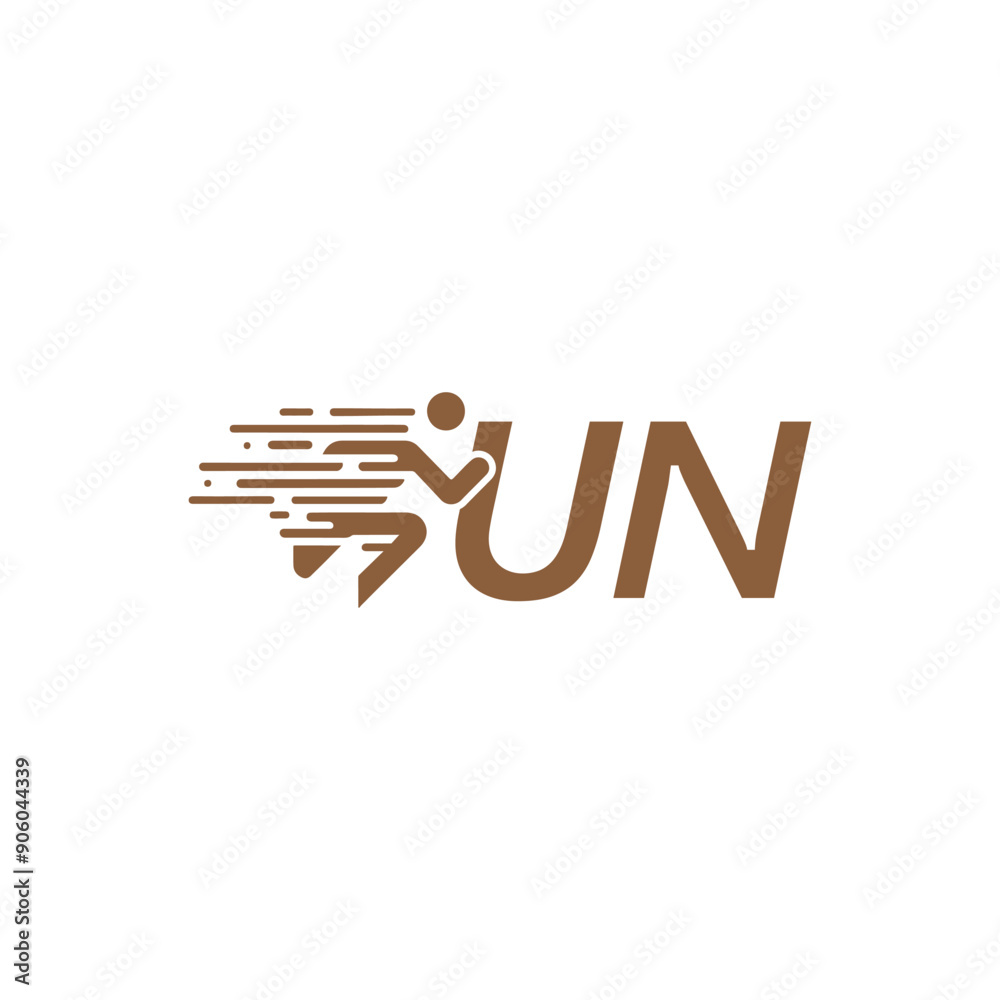 run logo, movement logo, athletics logo, running club logo, running man ...