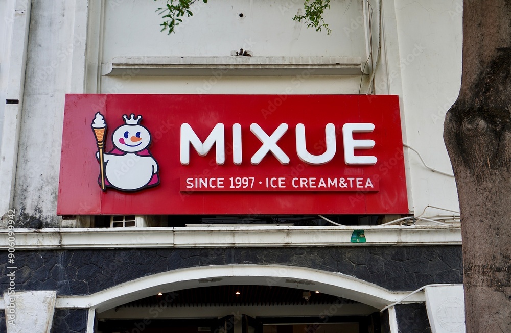 Jakarta, Indonesia - July 31th, 2024 - Mixue ice cream and tea since ...