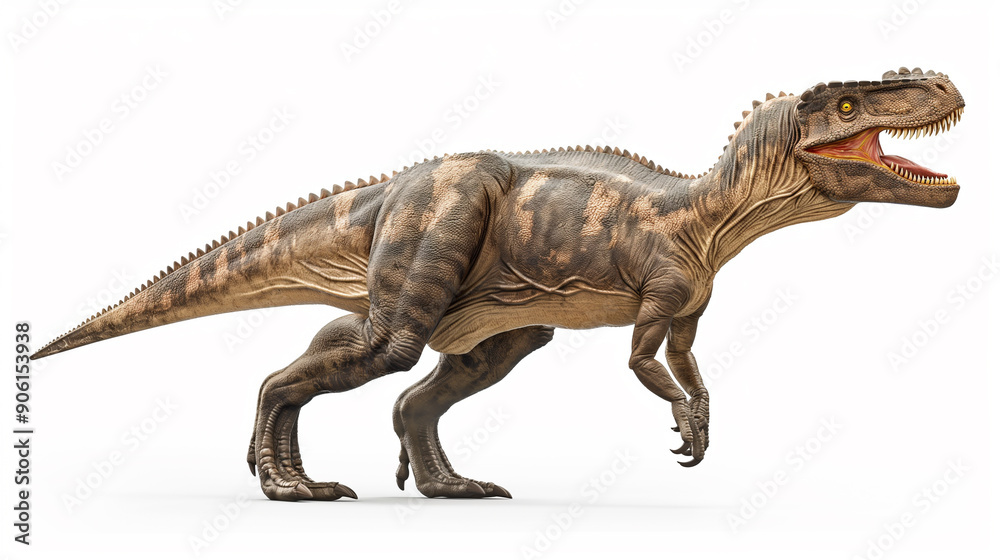 Carnotaurus Dinosaur: A realistic rendering of a Carnotaurus dinosaur ...