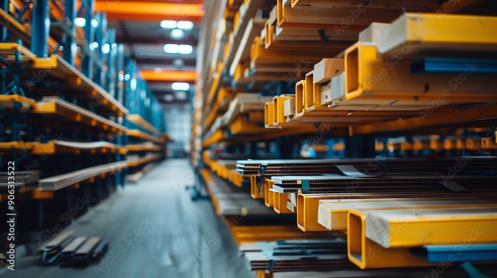 Warehouse Cantilever Racking Systems for storage Aluminum Pipe or ...