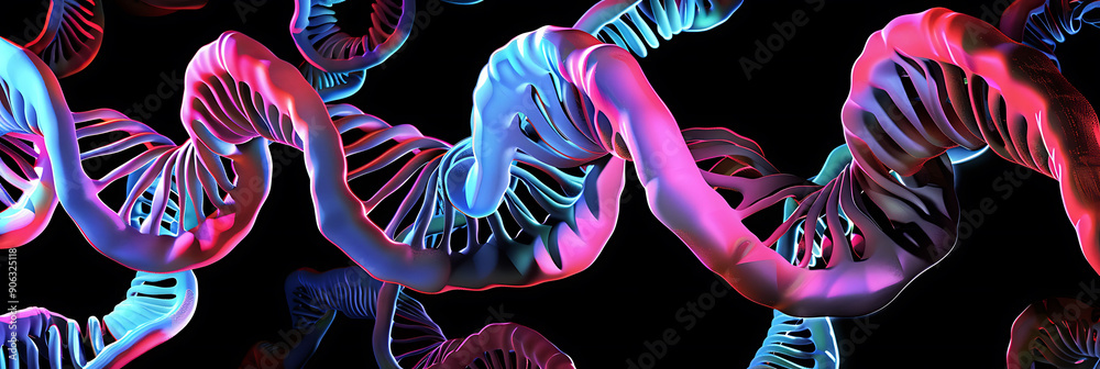 Chromosomes displayed virtual sculptures in a digital art festival ...