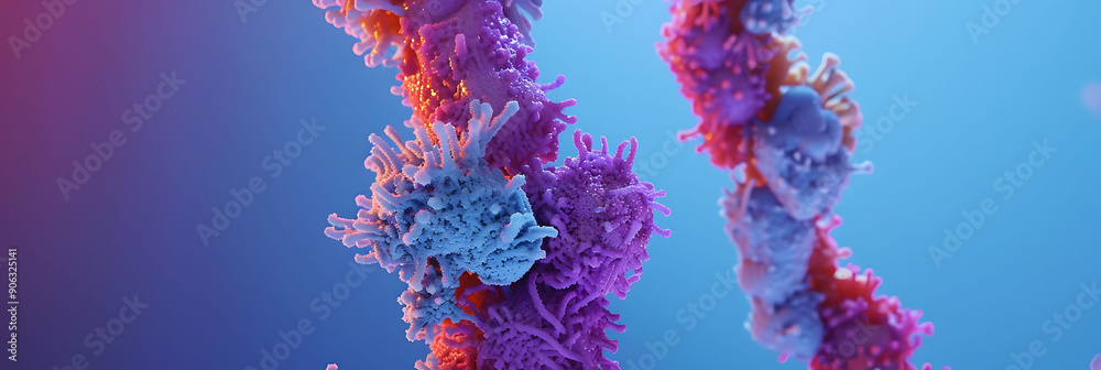 Chromosomes displayed virtual sculptures in a digital art festival ...