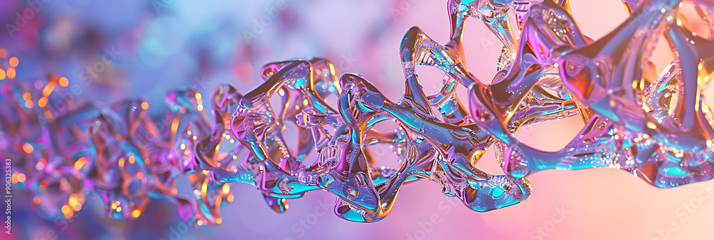 Chromosomes displayed virtual sculptures in a digital art festival ...