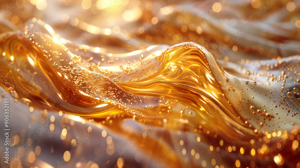 Beautiful golden background close up Stock Illustration | Adobe Stock