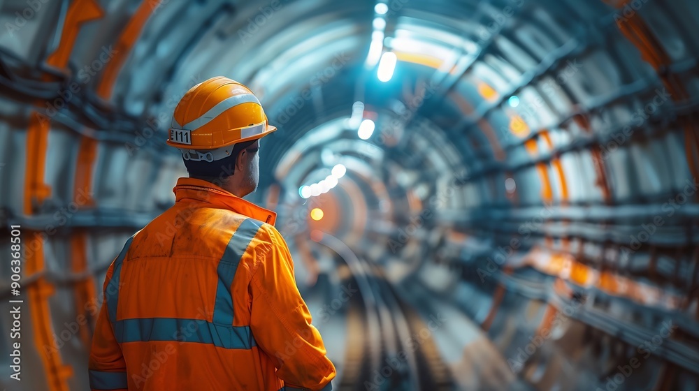 Engineer to wear workwear clothing safety Technician control ...