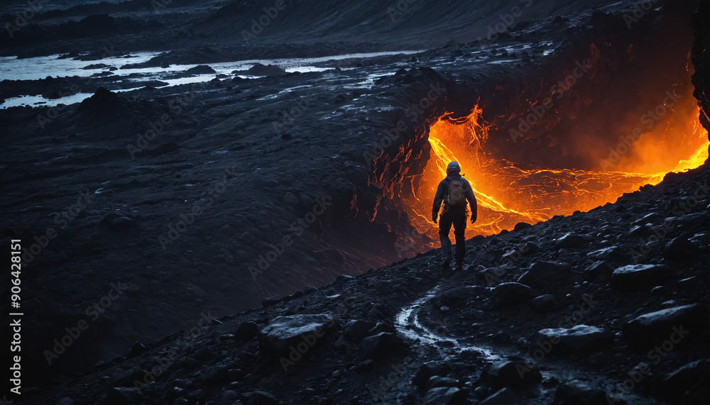 Lava Field Forgotten in Rainy Winter: The Pathfinder's Odyssey ...