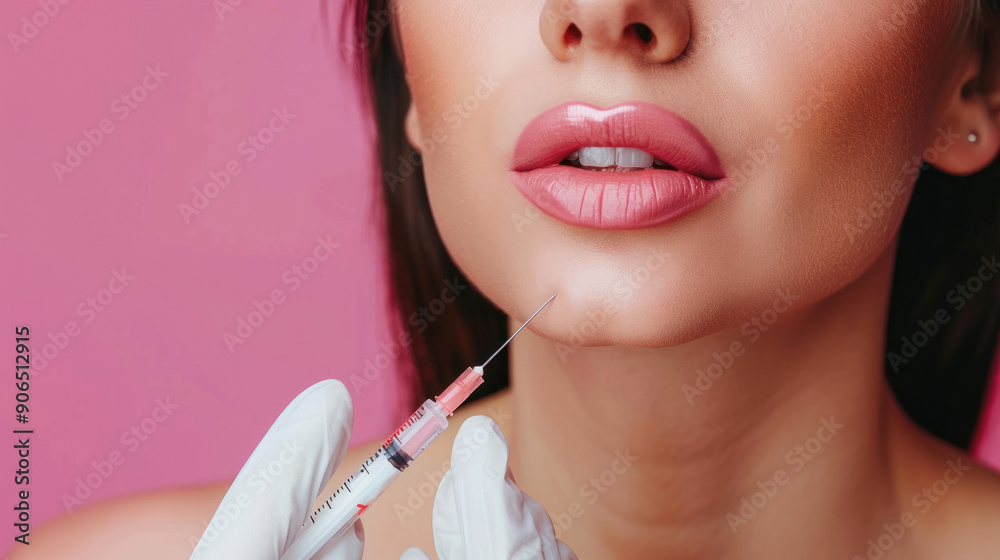 Injection cosmetology, injections to change the proportions and shape ...