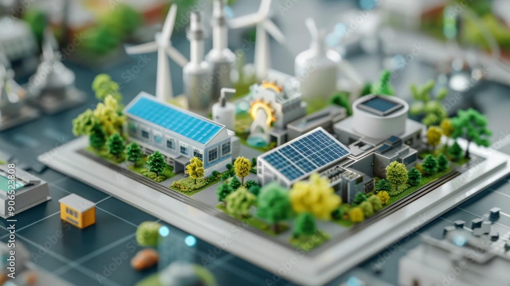 Sustainable Manufacturing with Solar Power: Eco-Friendly Factory Using ...