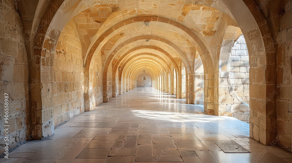 Detailed shots of historic Palestinian architecture, including ancient ...