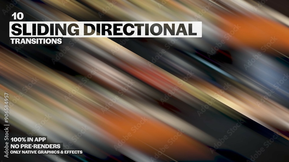 Sliding Seamless Dynamic Transitions Stock Template | Adobe Stock