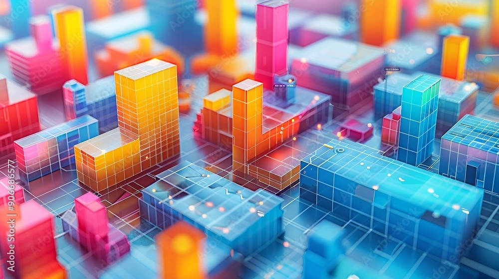 User engagement metrics illustrated in an abstract design, highlighting the significance of ...