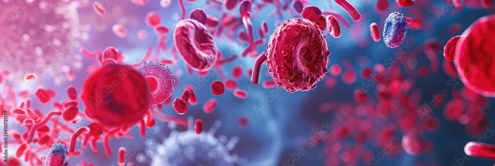 Blood sample for ENA extractable nuclear antigen test to diagnose and ...