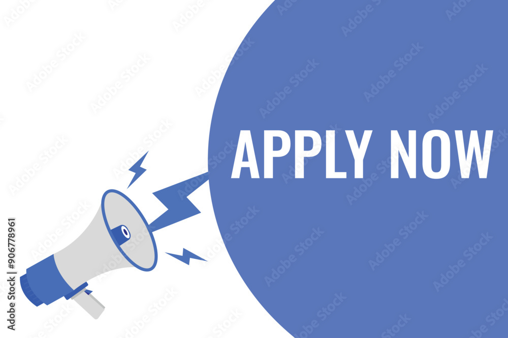 apply now button, banner, label, template for website. apply now text ...
