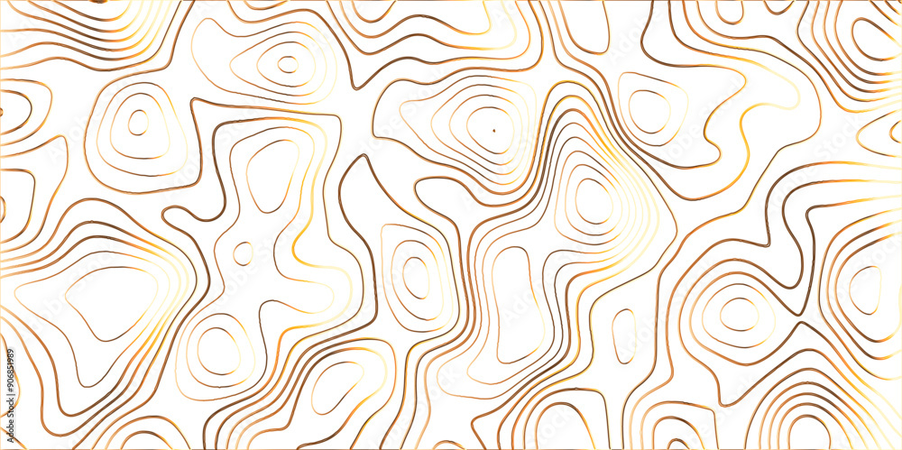 Topographic canyon geometric map relief texture with curved layers and ...