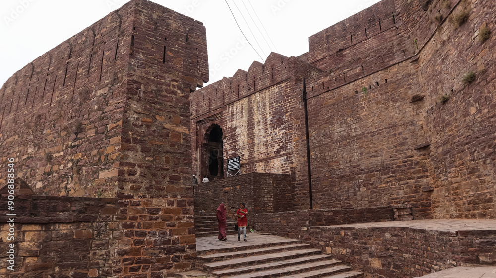 India, Madhya Pradesh, Shivpuri, Ruins of Ancient 10th Century Narwar ...