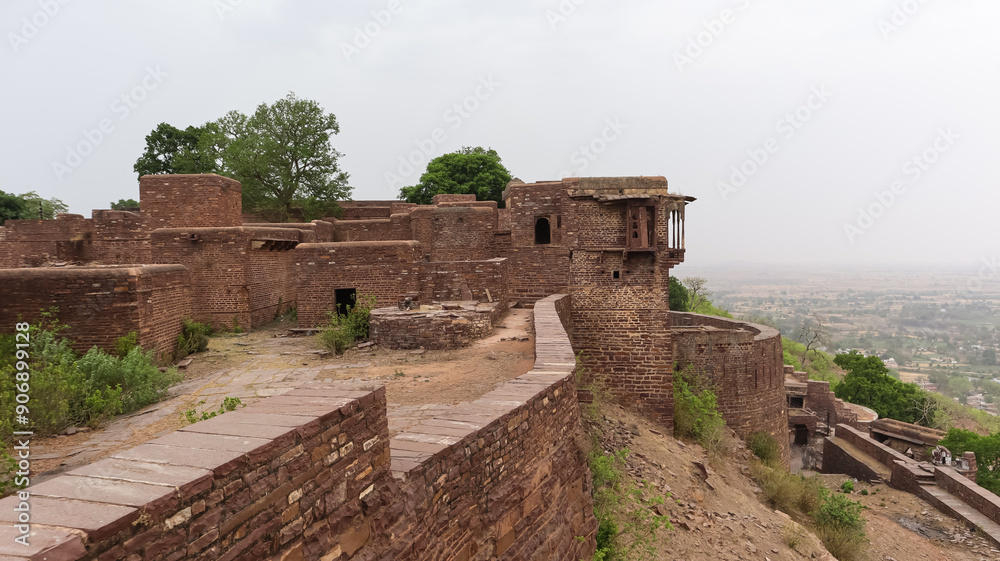 India, Madhya Pradesh, Shivpuri, Ruin Fortress of Ancient 10th Century ...