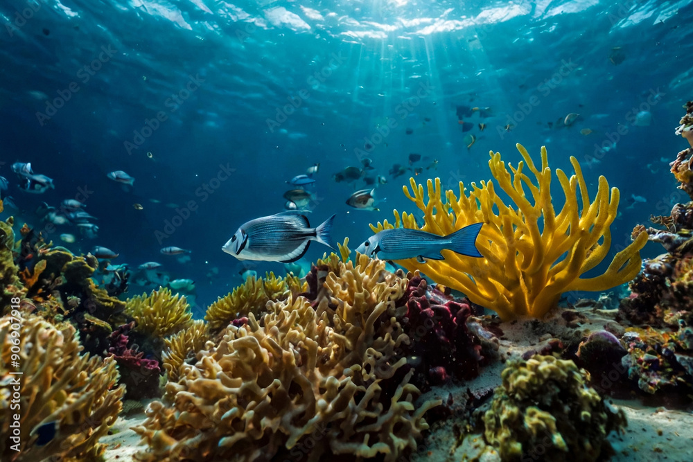 Underwater macro photography of marine animals. Vegetation, creatures ...