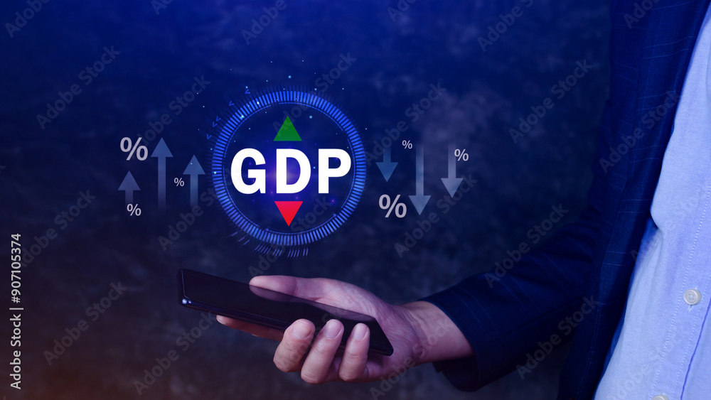 GDP business concept, GDP Gross Domestic Product Gross Domestic Product ...