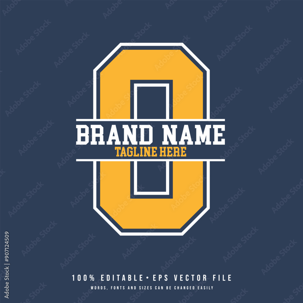 O letter brand name logo design vector. Editable letter O college t ...