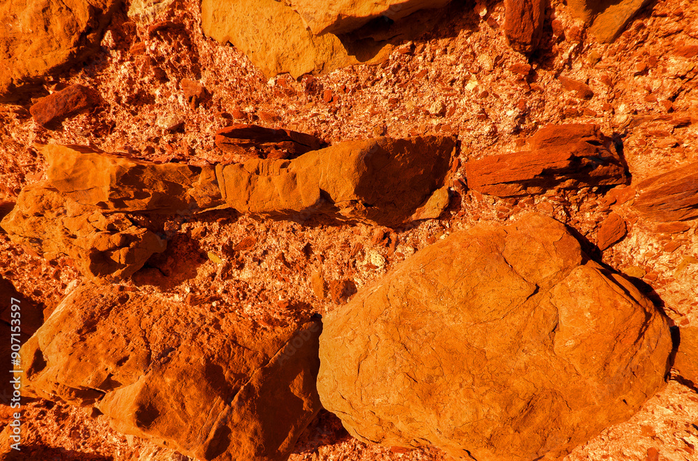 Iron ore, background, texture. Stone close-up. Ferrous metal ore. Iron ...