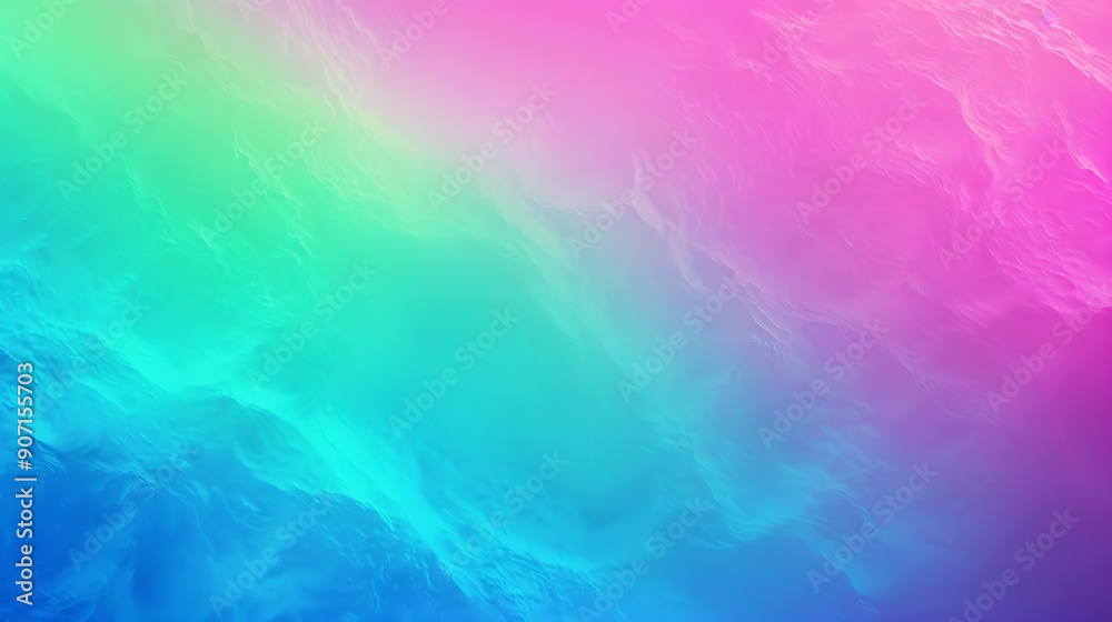 a beautiful gradient of colors blending seamlessly from magenta to blue ...