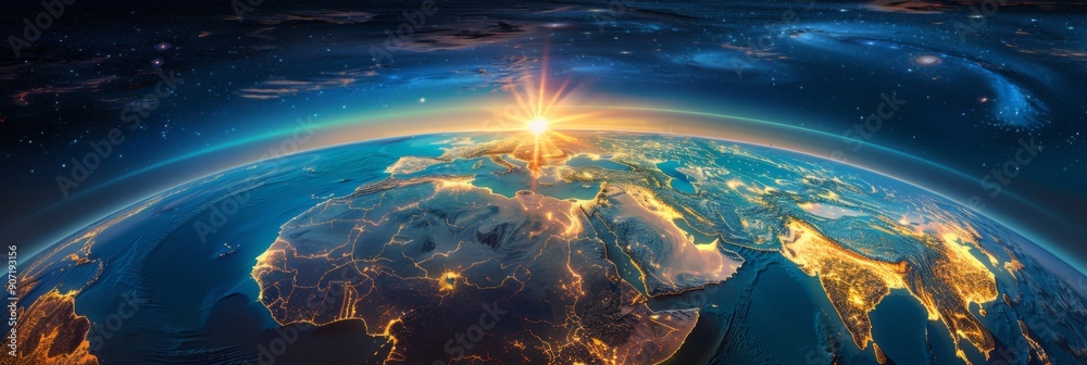 Green Salvation: An Abstract Organic Background Celebrating the Efforts ...