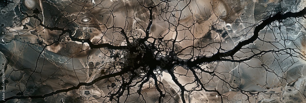 Pyramidal neurons in the cerebral cortex displaying the Golgi apparatus ...