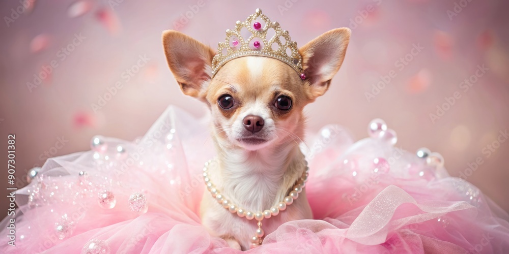 Adorable tiny dog with a big personality, a regal Chihuahua princess ...