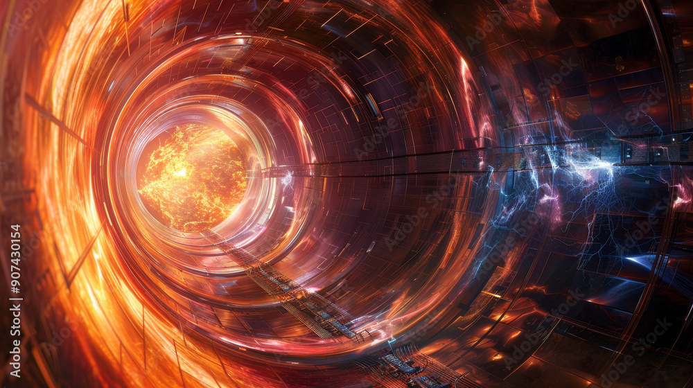 Nuclear fusion: Fusion reactors producing clean energy by fusing atomic ...