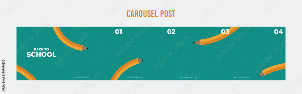 Stunning Carousel Post Template, Editable Social Media Layout Design ...