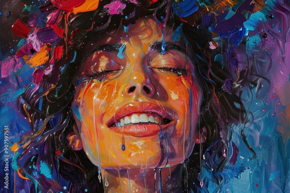 Celebrates the positive emotions associated with crying, such as joy ...