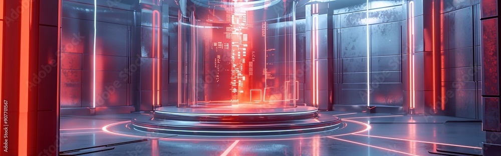 simple sci-fi style design, high-end futuristic sense. In the middle ...