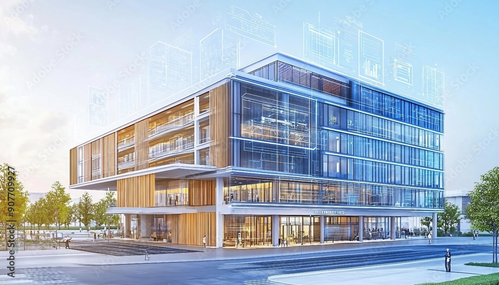 Smart Building Technology: Energy Efficiency and Automation, modern ...