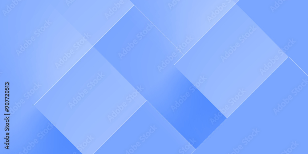 Abstract light blue geometric background. Dynamic shapes composition ...