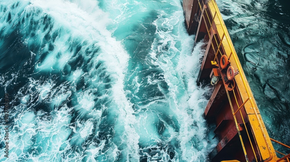 Ship s ballast water exchange process at sea using flow through and ...